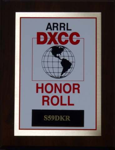 DXCC Honor Roll | Radioklub Škofja Loka – S59DKR